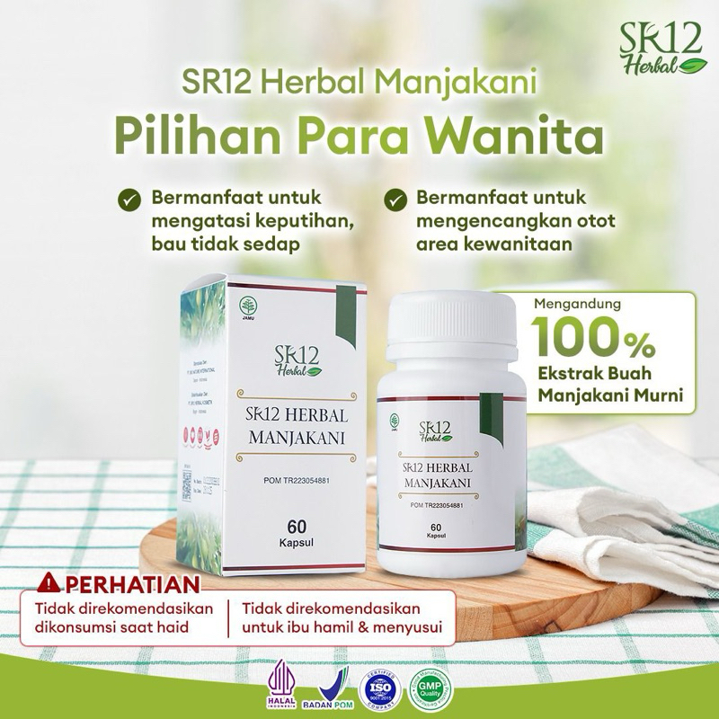 Jual PAKET MANJA SR12 / Miss Manja Wash-Spray SR12 / Manjakani Kapsul Butir SR12 / Merawat Area ...