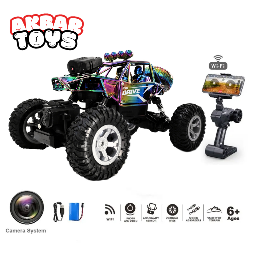 Jual Mobil Remote Control Kamera FPV Mobil RC Kamera FPV Tracker 4WD 2. ...