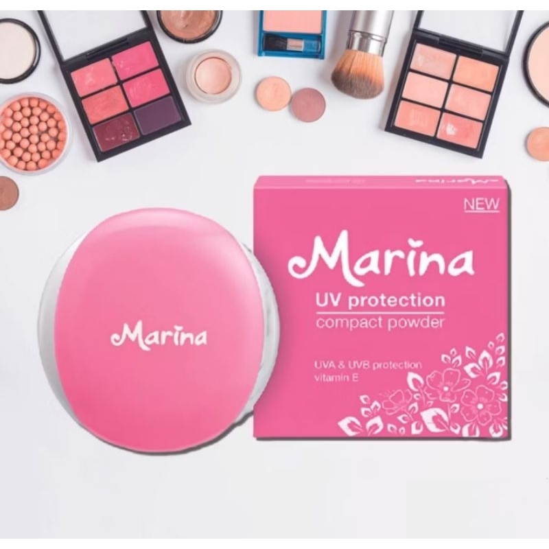 Jual Marina compact powder | Shopee Indonesia