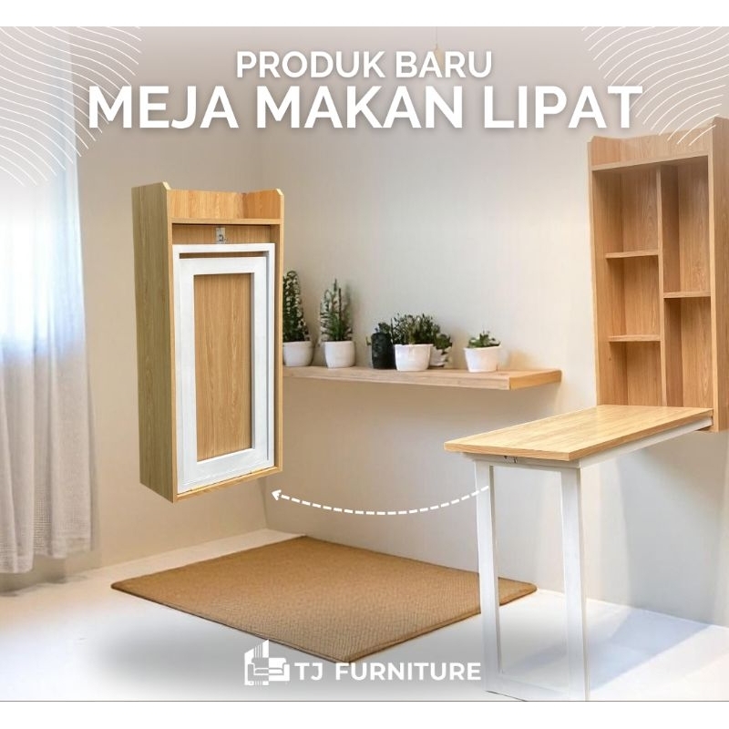 Jual Meja Makan Lipat | Meja Makan Simpel | Meja Makan HPL Multiplex ...