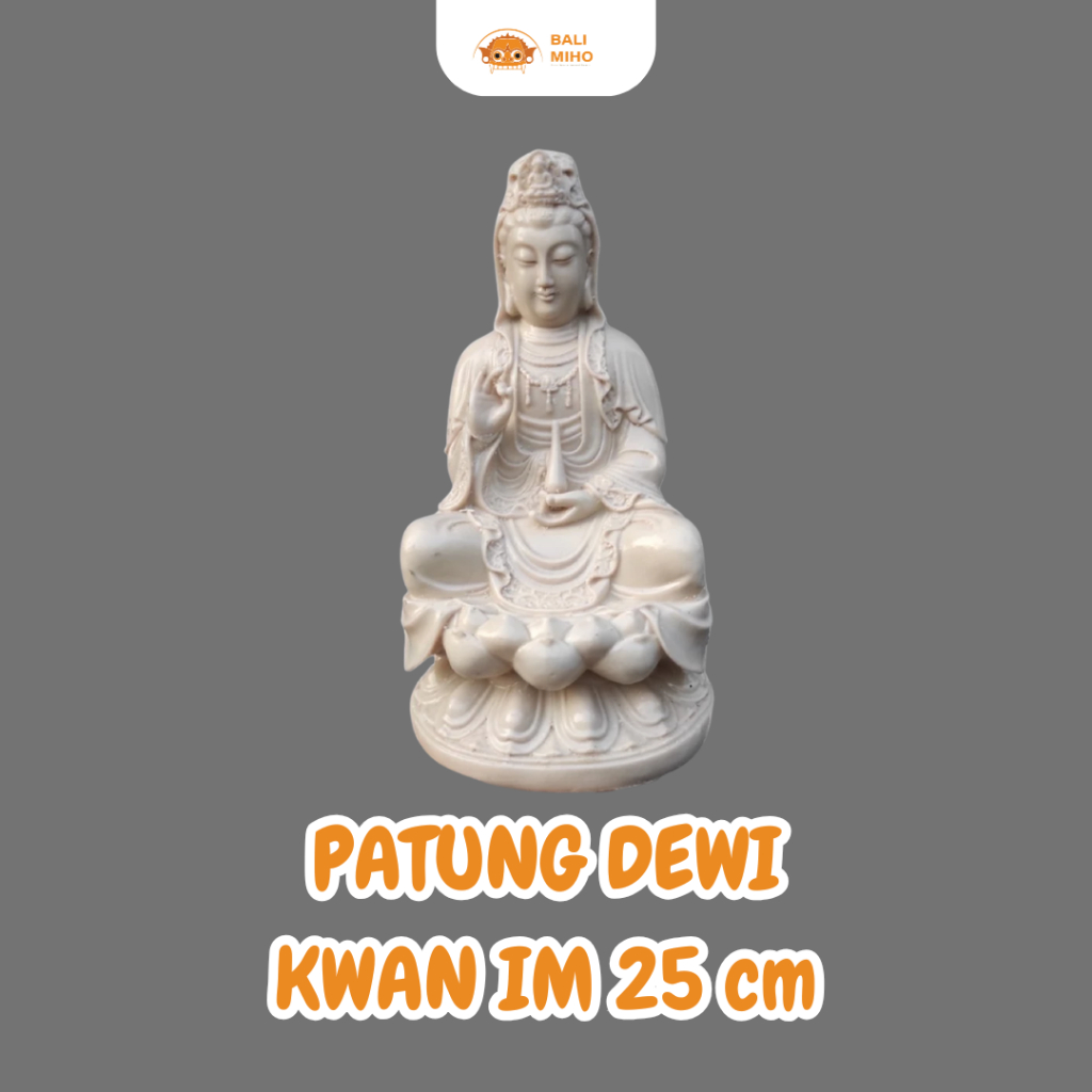 Jual Patung Dewi Kwan Im 25 cm - Patung Dewi Kuan Im - Dewi Guan Yim ...