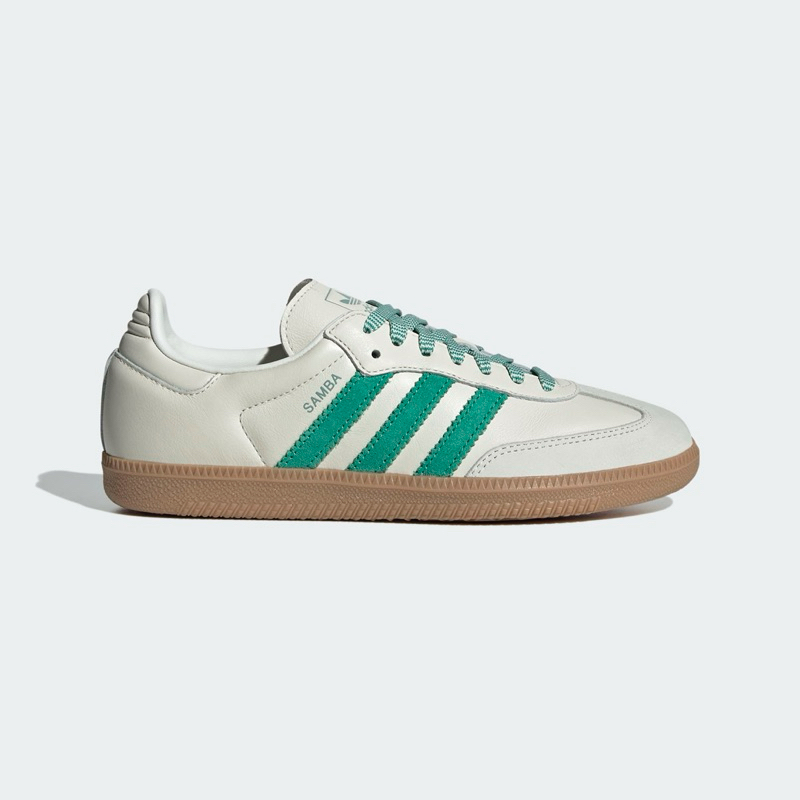 Jual SUP // ADIDAS SAMBA OFF WHITE COURT GREEN | Shopee Indonesia