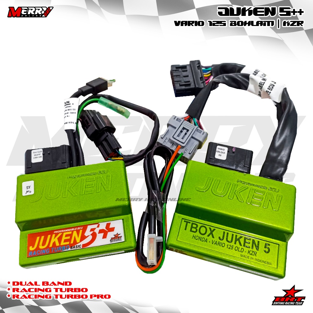 Jual ECU Juken 5 Plus BRT & T-Box Vario 125 Old KZR Dualband Racing ...