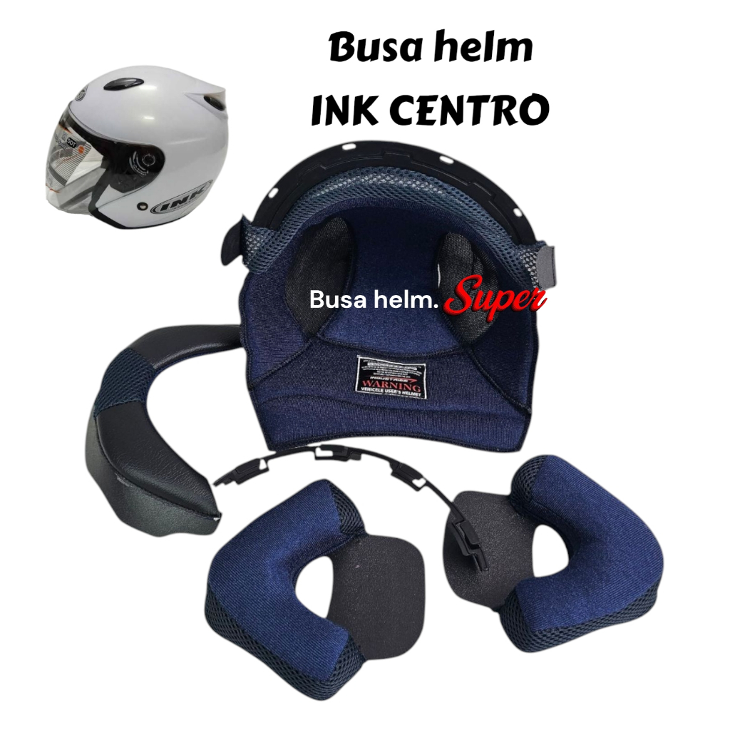 Jual Busa Helm Ink Centro Original Size M, L, XL / Busa Helm Super ...