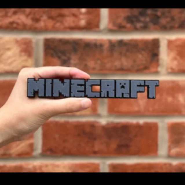 Jual minecraft logo papan logo minecraft | Shopee Indonesia