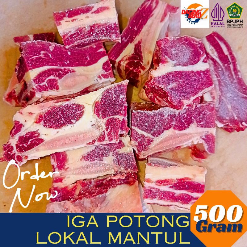 Jual IGA Sapi Lokal 500gr (potongan) Halal Frozen | Shopee Indonesia