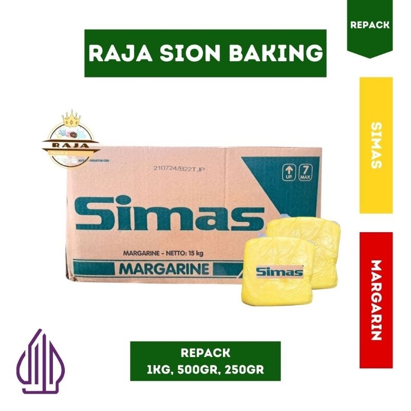 Jual Simas Mentega Margarine Repack 1 KG | Shopee Indonesia