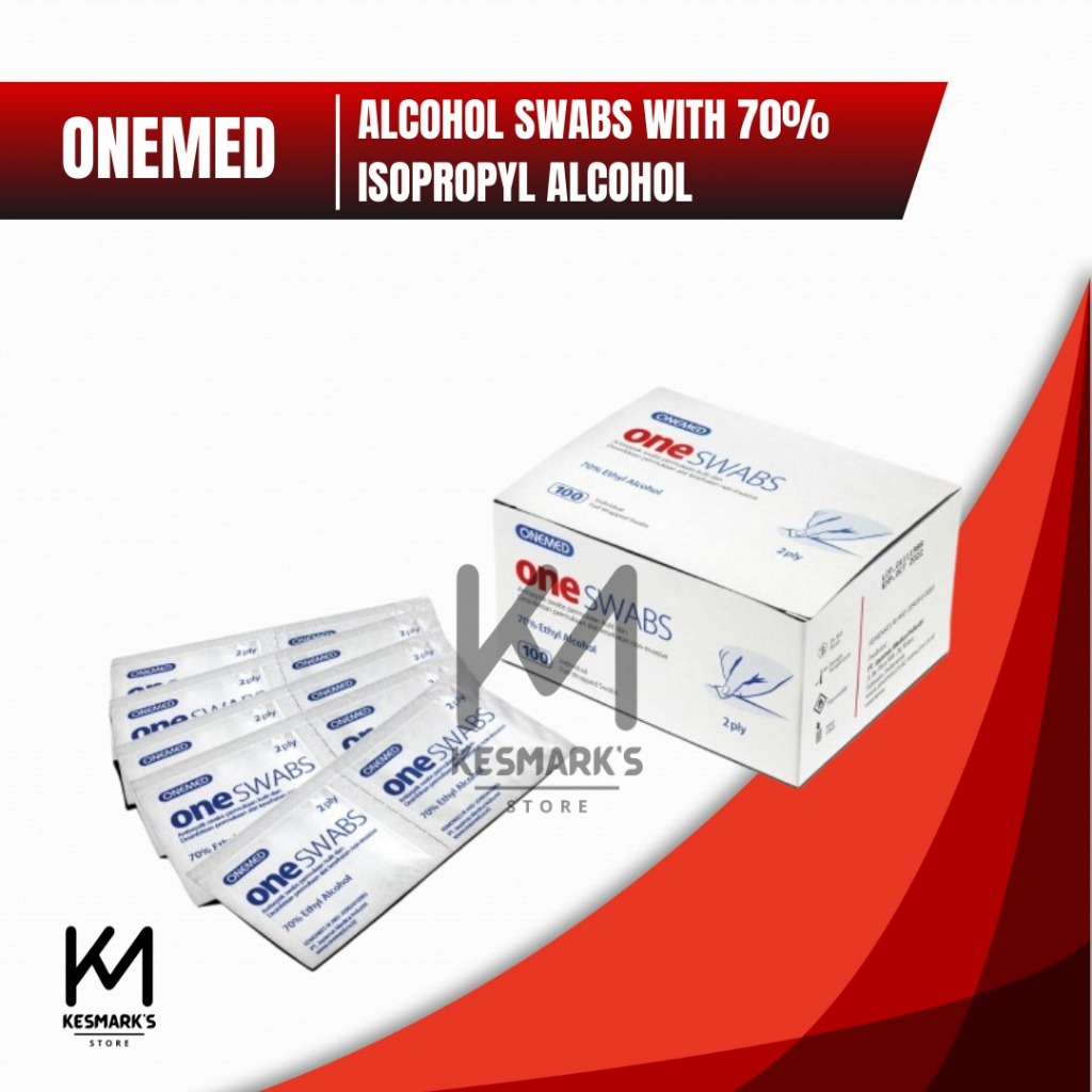 Jual Tissue Alkohol Alcohol Onemed Swab Kapas Alkohol One Swabs ...