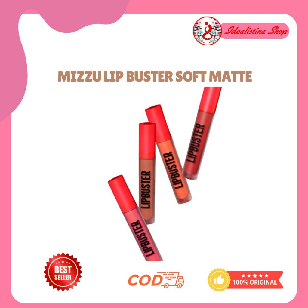 Jual Mizzu Lip Buster Soft Matte | Shopee Indonesia