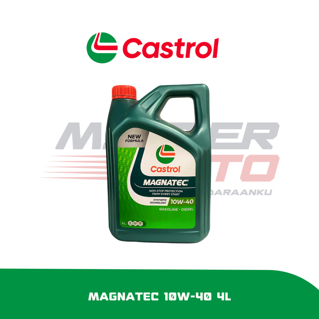 Jual Oli Mobil Castrol Magnatec 10W40 4L | Shopee Indonesia
