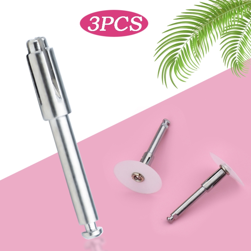 Jual 3pcs/set dental mandrel polishing disc ra shank clip 3m soflex sof ...