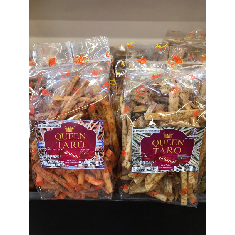 Jual TALAS SNACK QUEEN / STICK TALAS QUEEN ENAK DAN GURIH KHAS ...