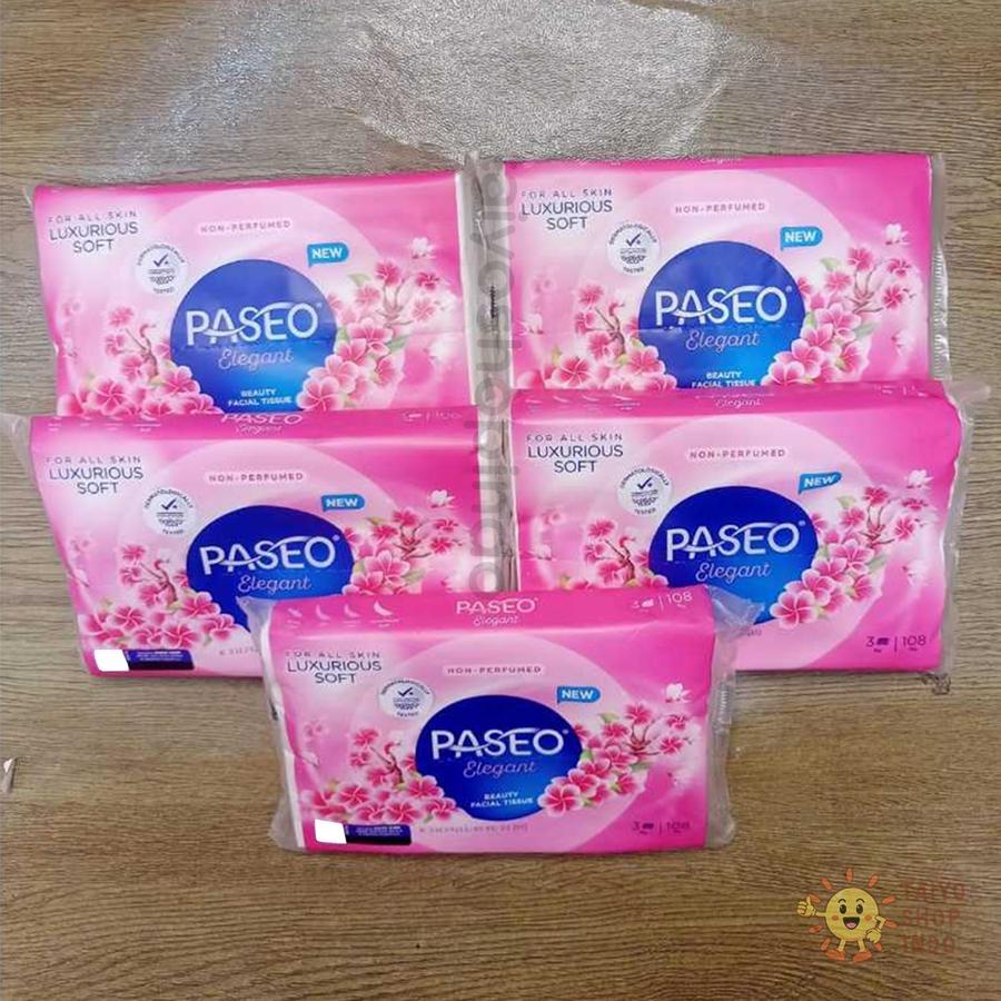 Jual Paseo Elegant Travel Pack Tissue/Tisu 108 Ply - 1 Pack | Shopee ...