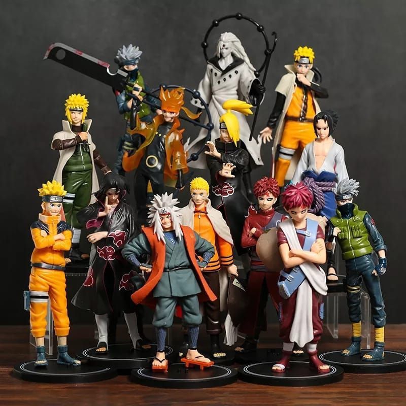Jual Mainan Action Figure Naruto shippuden Sasuke Gaara itachi hinata ...