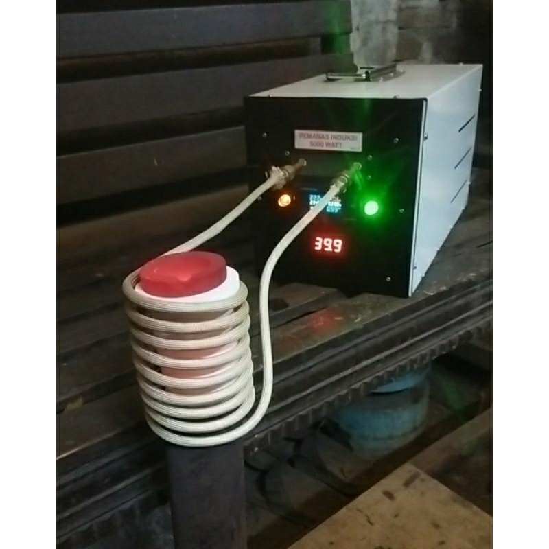 Jual Mesin Pemanas Induksi/Pande Besi/Pelebur Logam 5.000 Watt(Bonus ...