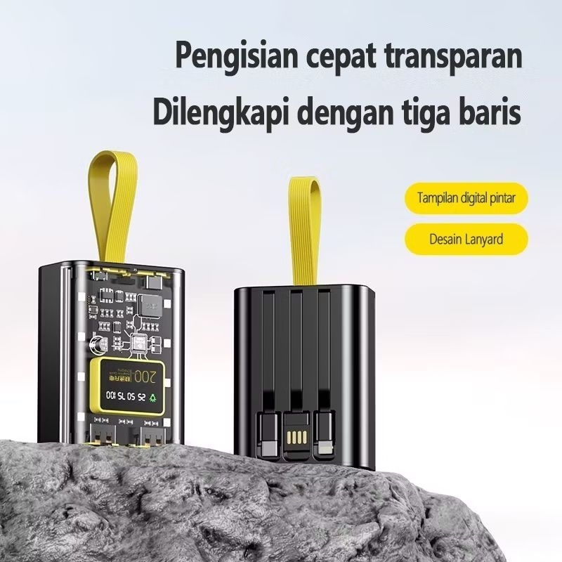 Jual Power Bank Mini 20000mAh Super Lightweight Palm Size Universal ...