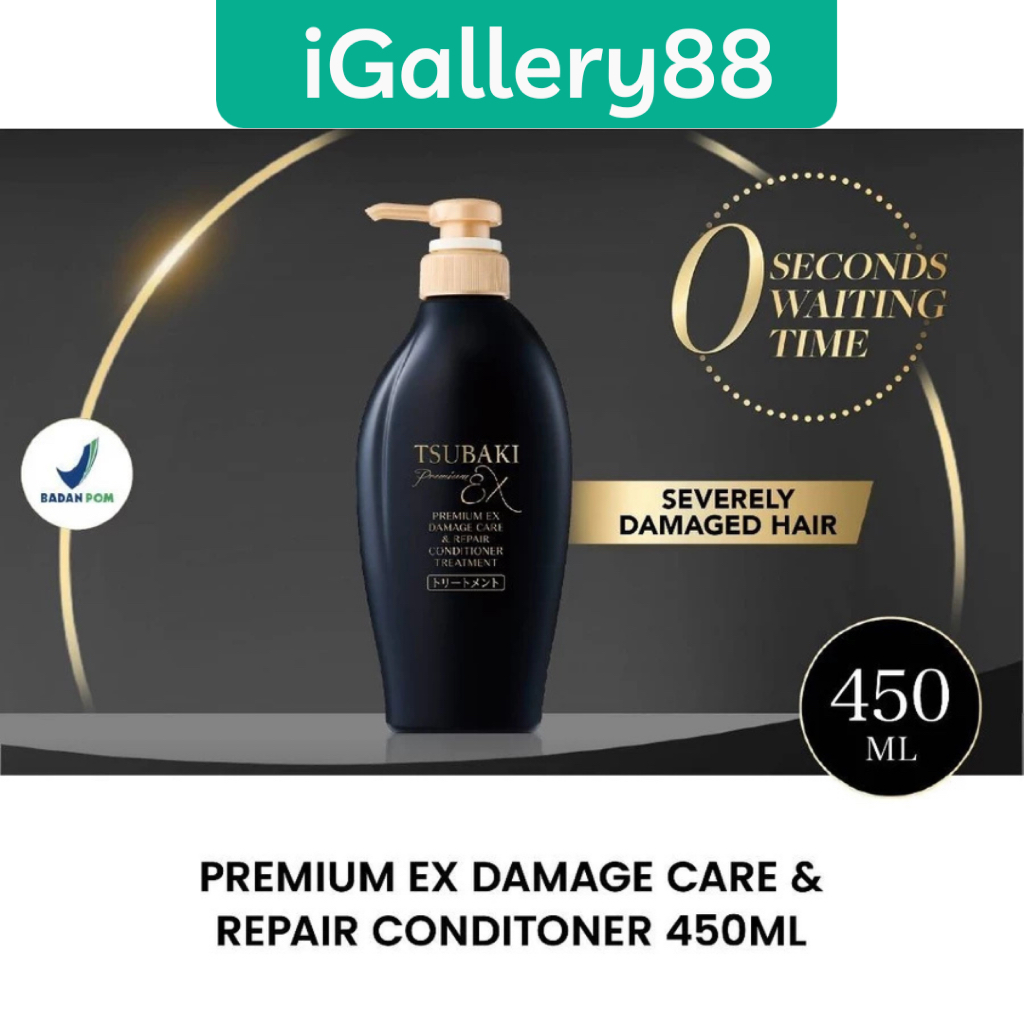 Jual Tsubaki Premium Ex Damage Care & Repair Ex Intensive Conditioner 450ml | Shopee Indonesia