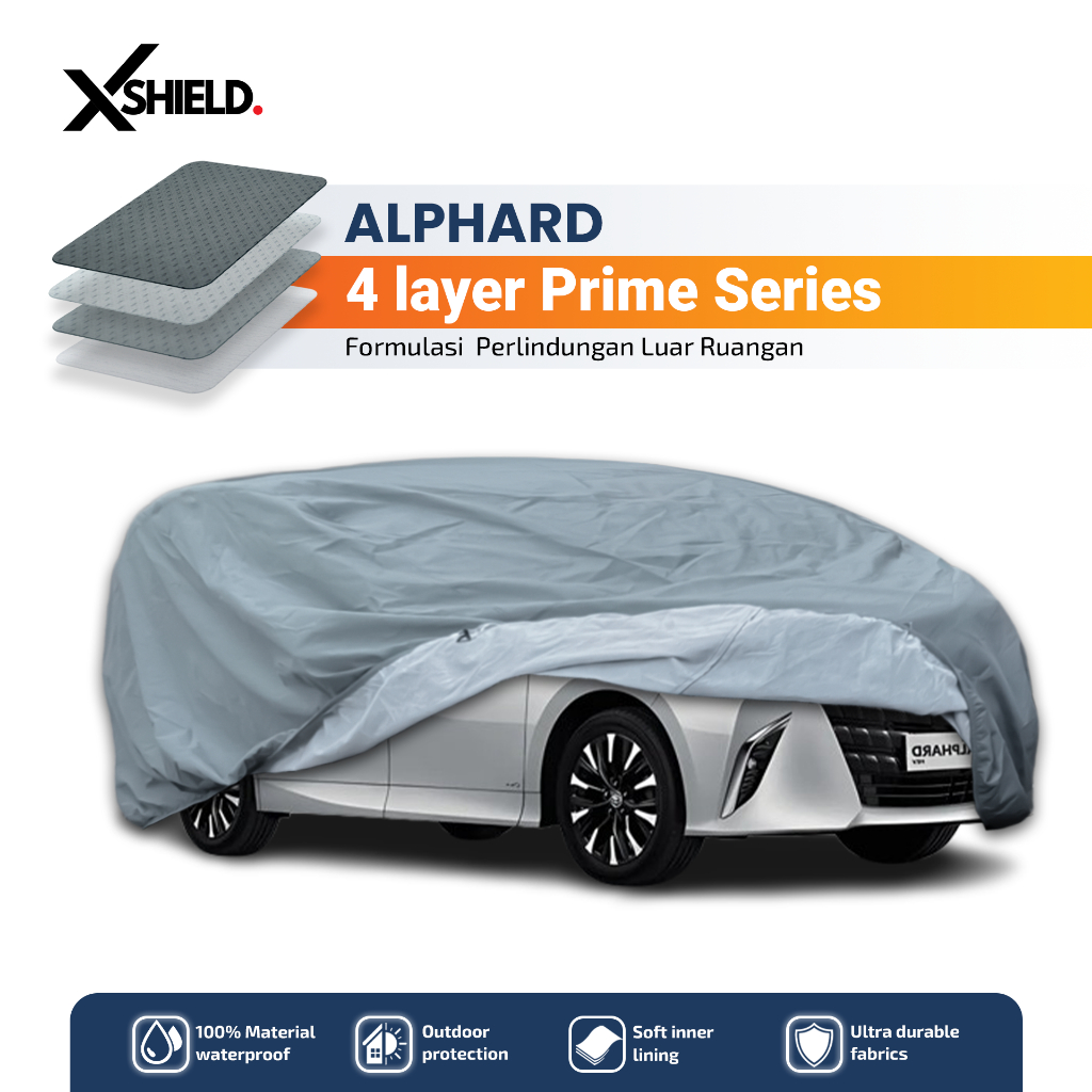 Jual 4 Layer Premium Outdoor Cover Mobil ALPHARD 4 Lapis Full ...