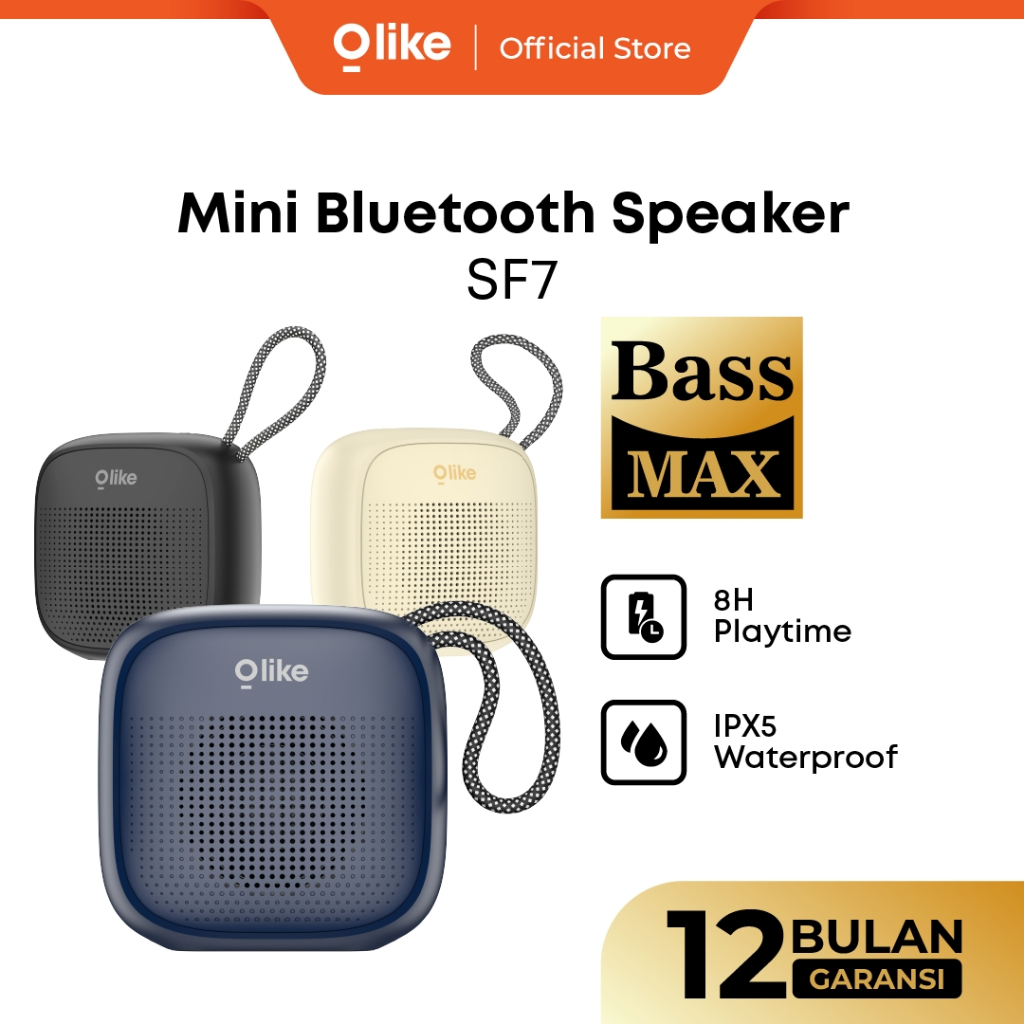 Jual OLIKE Speaker Bluetooth Mini Wireless Outdoor SF7 Sound Bass Max ...