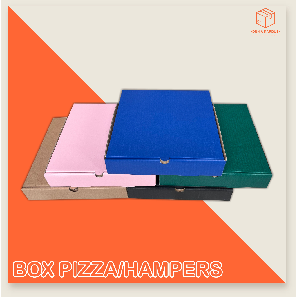 Jual Box Pizza/hampers 25x25x5 cm |PIZZA POLOS | BOX HAMPERS | BOX ...