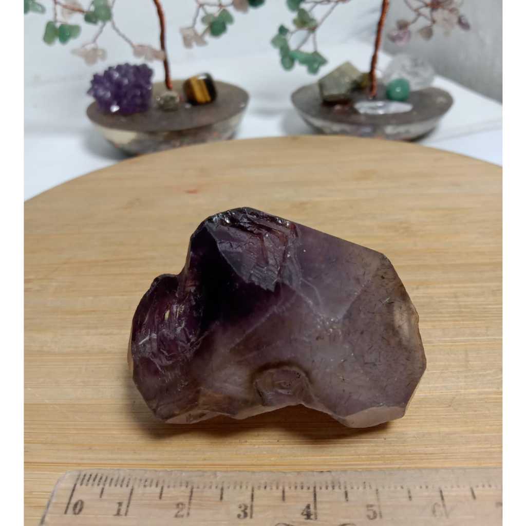 Jual Batu Natural Amethyst Quartz With Hair Rutile (3) | Shopee Indonesia