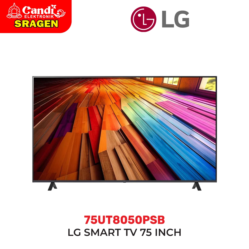 Jual LG 75 Inch UHD AI 4K UHD Smart TV - 75UT8050 / 75UT8050PSB | Shopee Indonesia