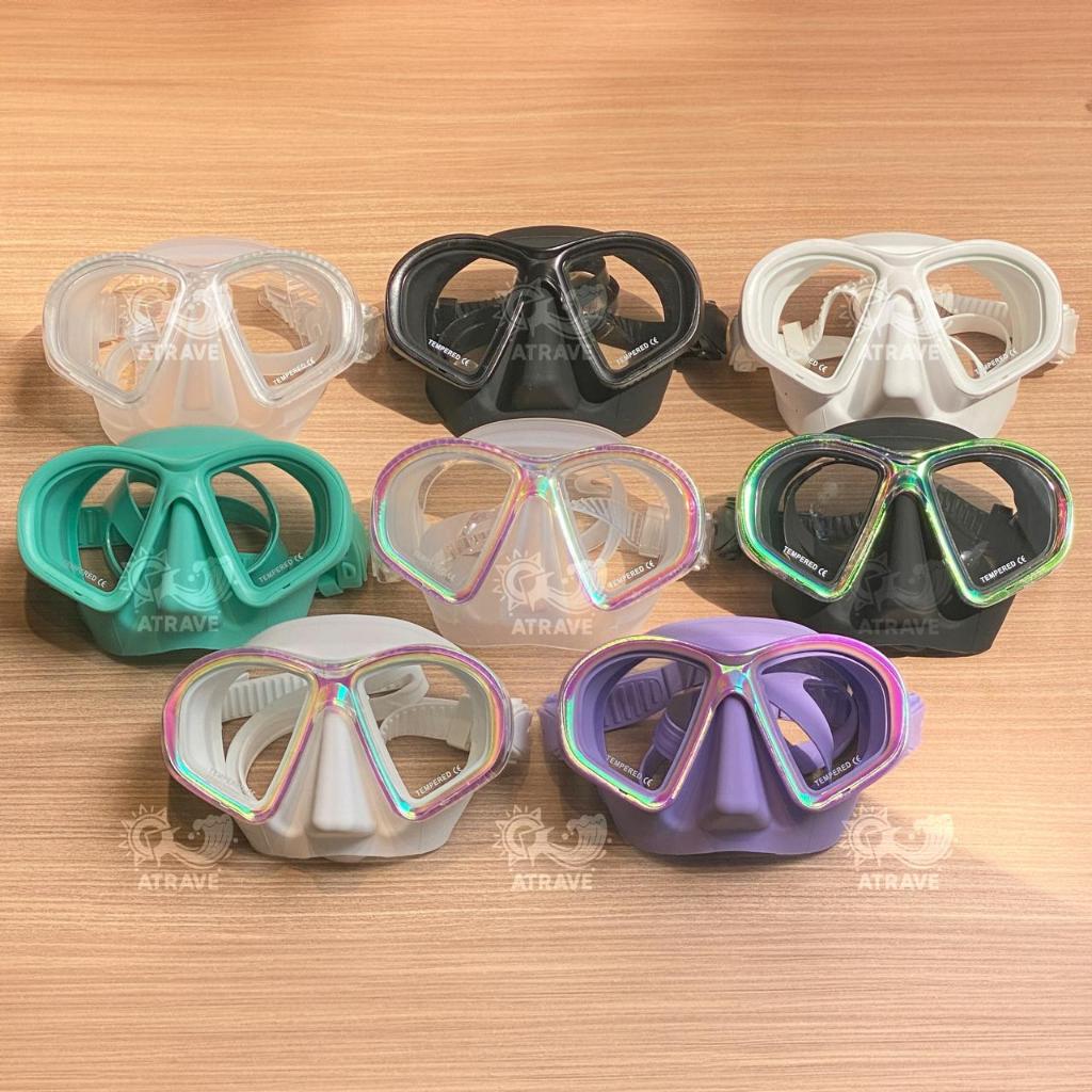 Jual VYNE Tempered Mask Low Volume Mask Freediving Spearfishing ...