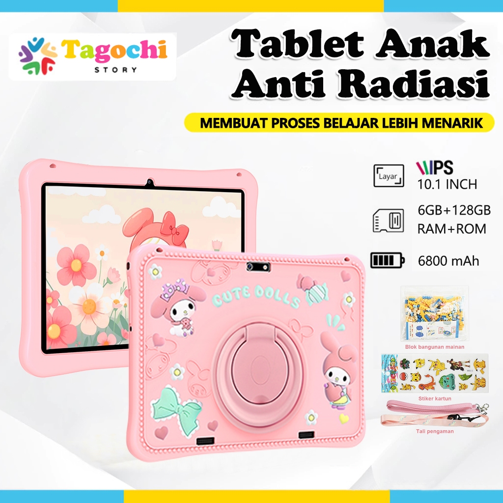 Jual TAGOCHI Tablet Anak Baru 10.1inch (RAM 6GB+ROM 128GB) Tab layar ...