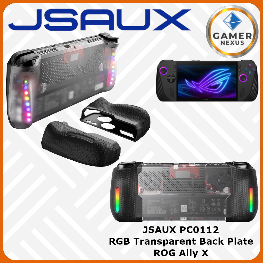 Jual JSAUX PC0112 ROG Ally X RGB Transparent Back Plate for ROG Ally X ...