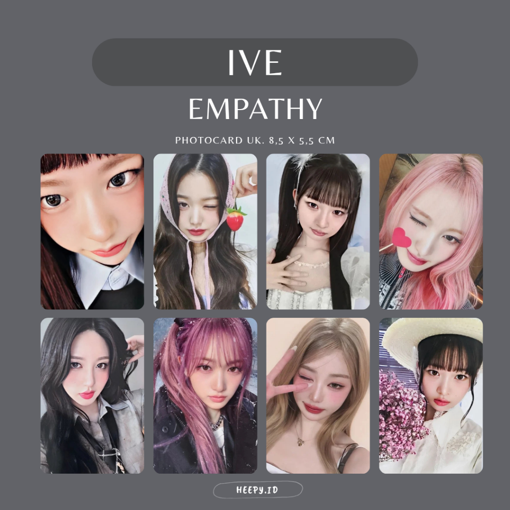 Jual [IVE] UNOFFICIAL PHOTOCARD IVE EMPATHY | Shopee Indonesia