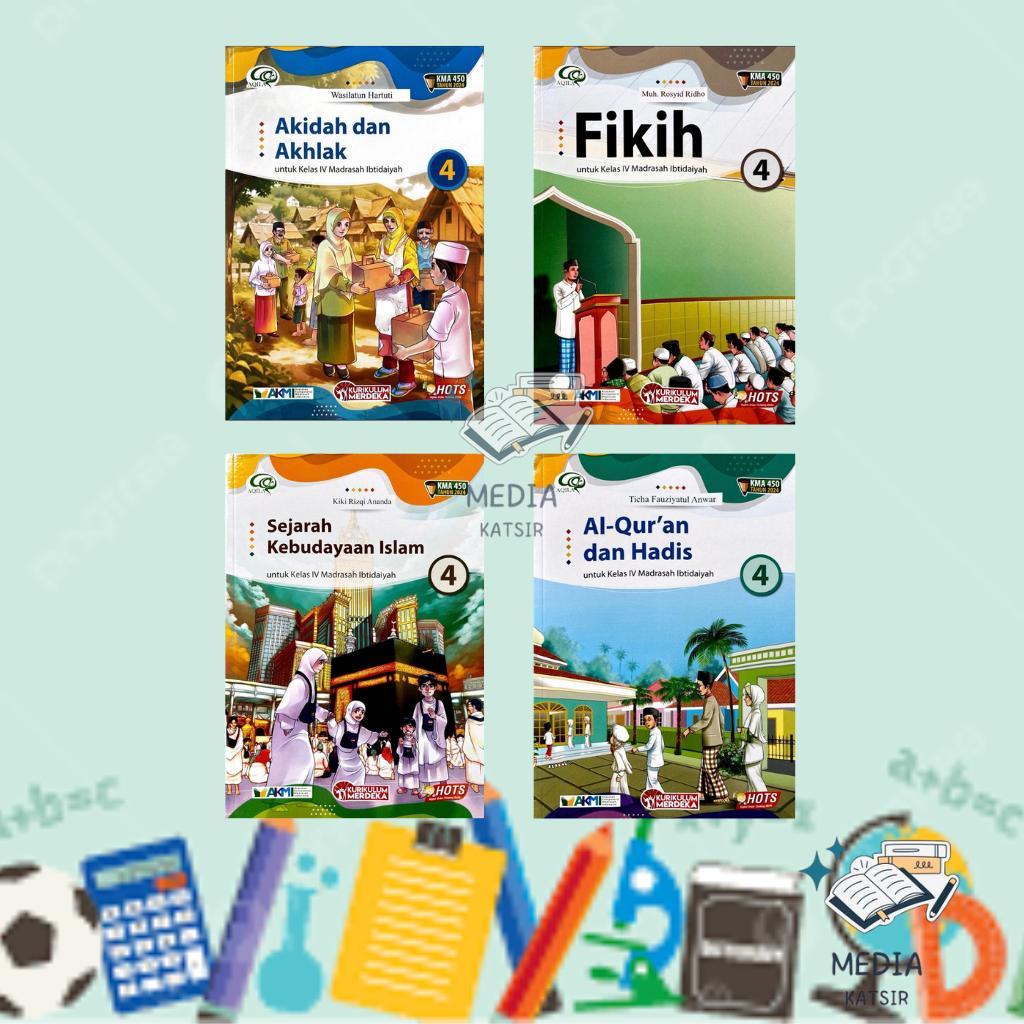 Jual Buku Kelas 4 SD/MI Madrasah Ibtidaiyah Kurikulum Merdeka Aqila Tiga Serangkai Revisi ...