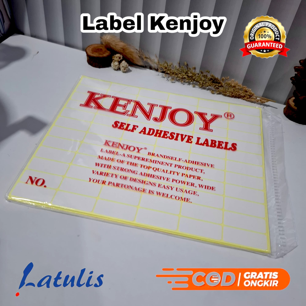 Jual Label Undangan 103 112 113 123 Kenjoy Stiker Label Kertas Lebel ...