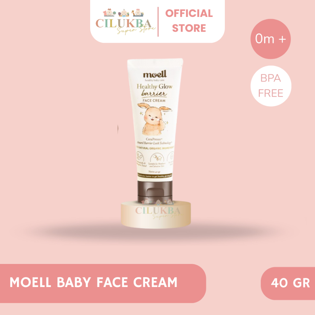 Jual MOELL FACE CREAM 40 g | PELEMBAB WAJAH | FACE CREAM BAYI | CREAM ...