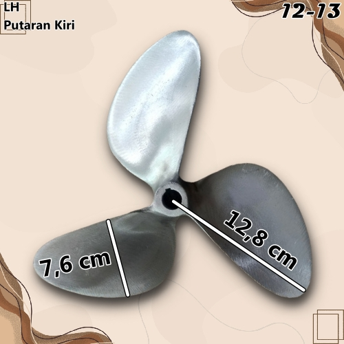 Jual Kipas Baling baling Propeller Perahu kapal no 12-13 Tipe Kodok ...