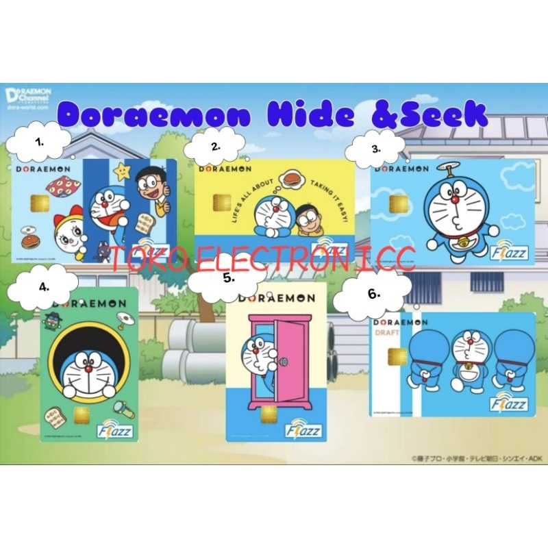 Jual Kartu Flazz Doraemon 2025 Hide & Seek Gen2 | Shopee Indonesia