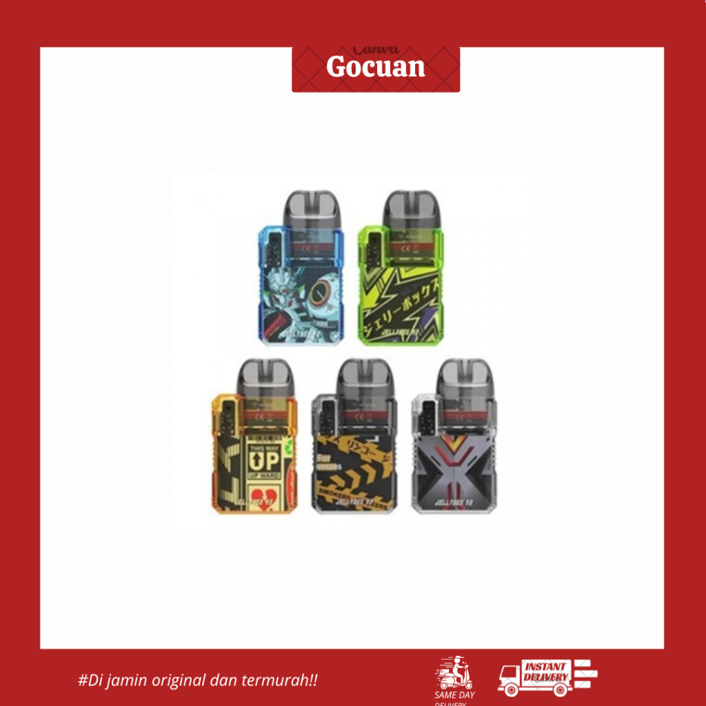 Jual NEW RINCOE JELLYBOX V2 POD KIT 850mAh AUTHENTIC RINCOE JELLYBOX V2 ...