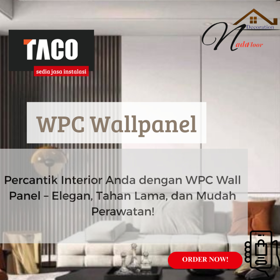 Jual Wpc deco wallpanel taco | estetik wpc panel motif kayu panjang ...