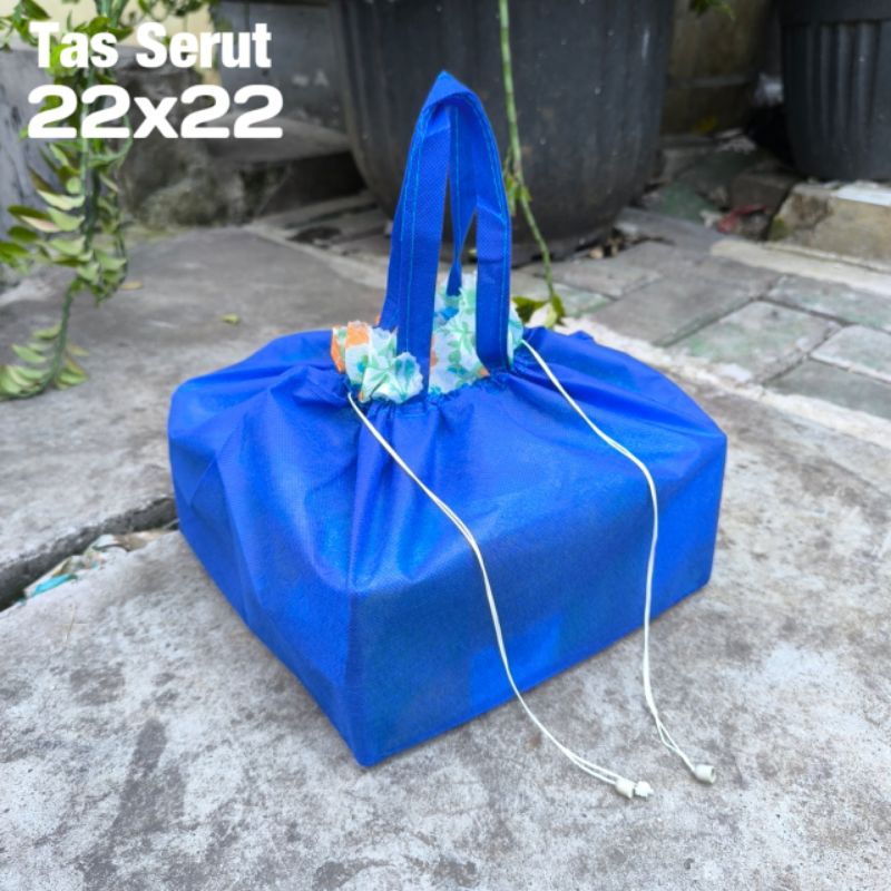Jual Tas box nasi hajatan/spunbond/serut 22x22(isi 12pcs) | Shopee Indonesia