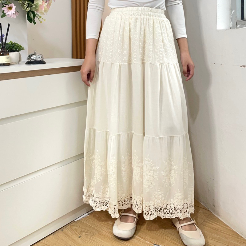 Jual Kinka skirt | rok wanita | korean skirt | rok plisket | Shopee ...