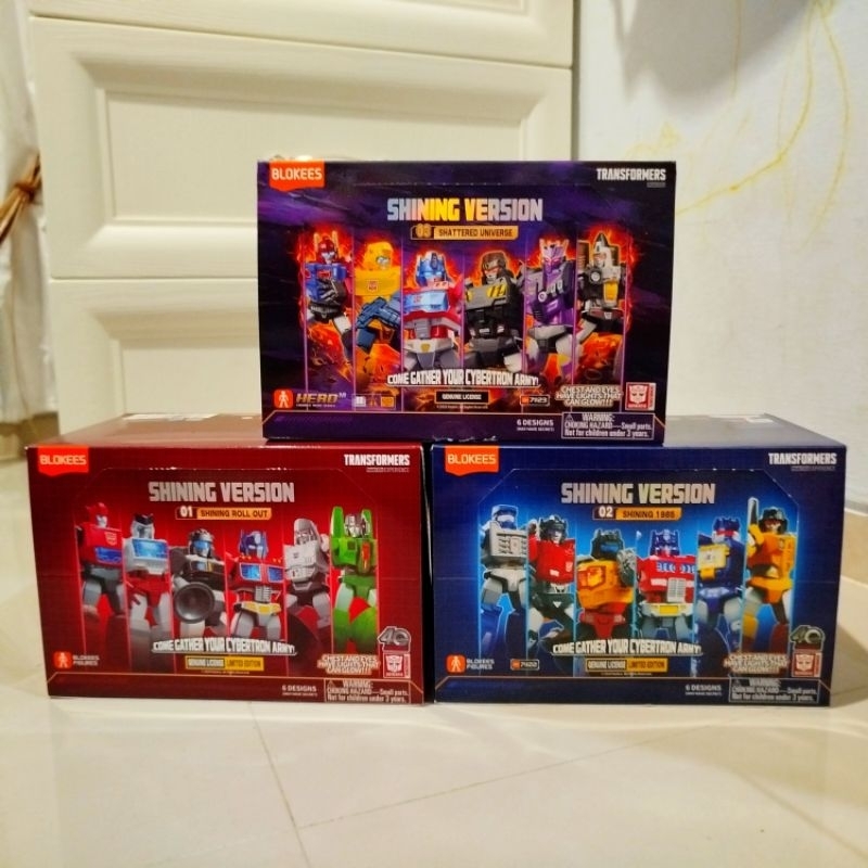 Jual Buluke B|okees Shining Version 01 02 Transformers SV01 SV02 1985 ...