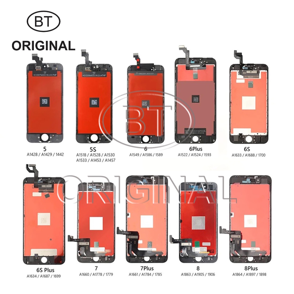 Jual LCD lP 5 5G 5S 6 6S PLUS 7 8 PLUS - BT ORIGINAL | Shopee Indonesia