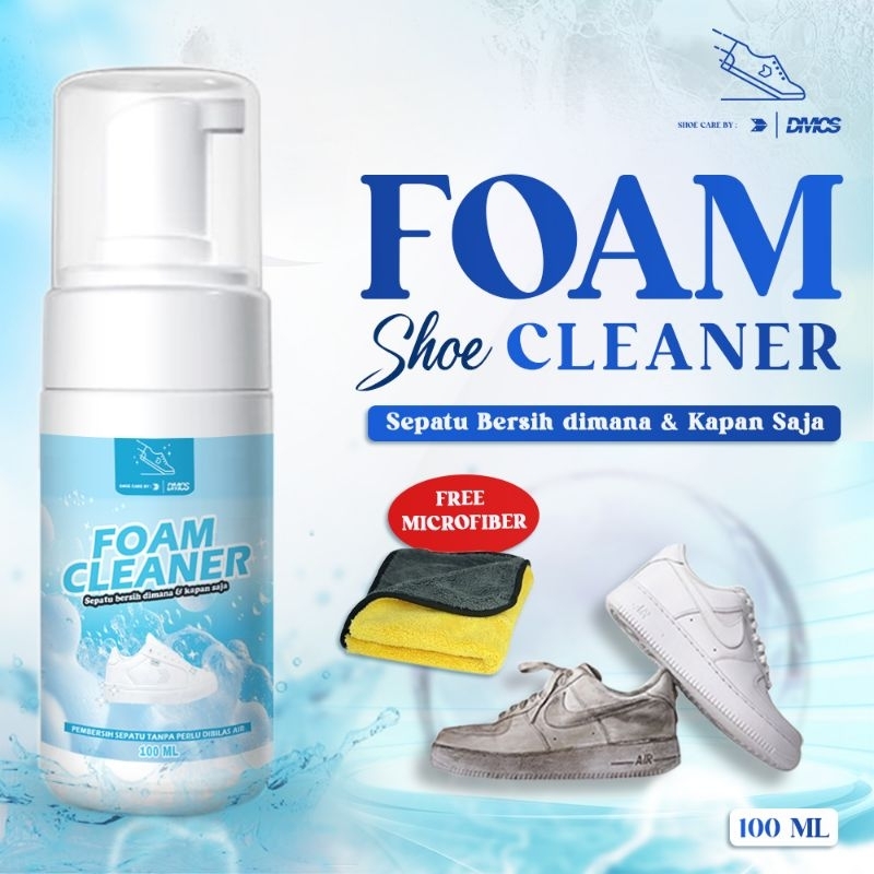 Jual FOAM SHOE CLEANER 100ml - DMCS / Pembersih sepatu instant / FAST ...