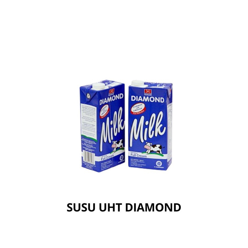 Jual Susu UHT Diamond Full Cream (125ml) | Shopee Indonesia