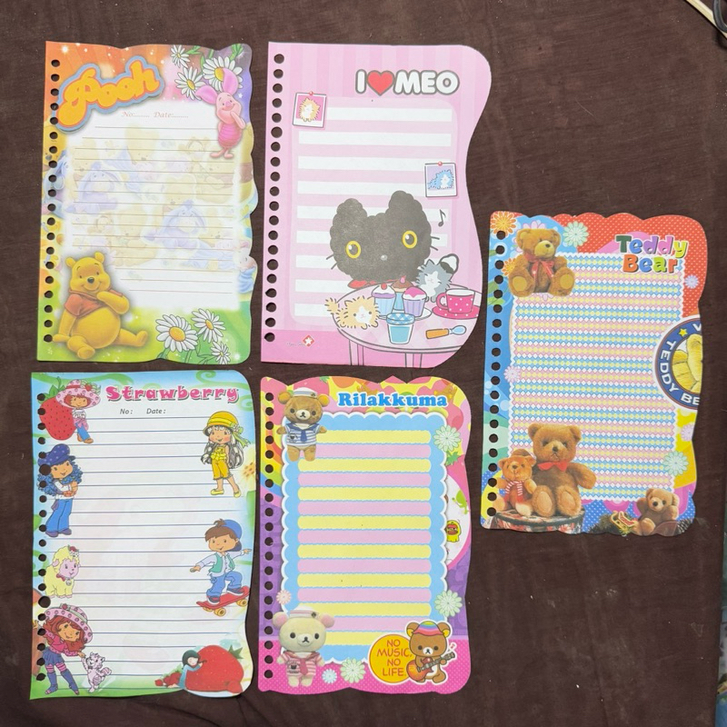 Jual [ ready stock ] Paket isi binder A5 set size seri standar kiky ...