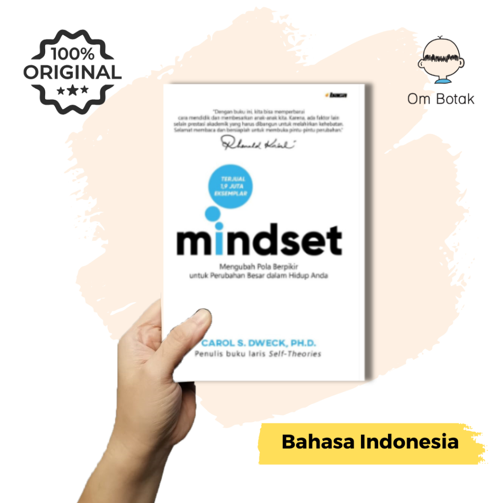 Jual Buku Motivasi MINDSET - Carol S. Dweck PH.D. (Cover Baru) | Shopee ...
