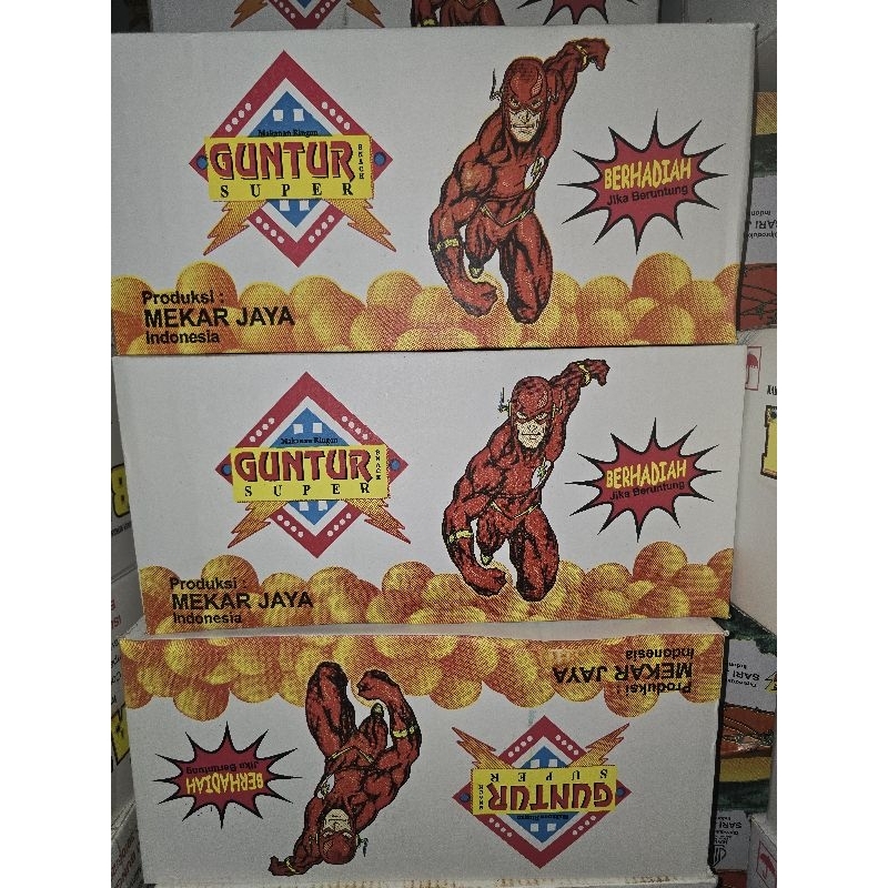 Jual CHIKI GUNTUR SNACK DUS isi 40 bungkus | Shopee Indonesia