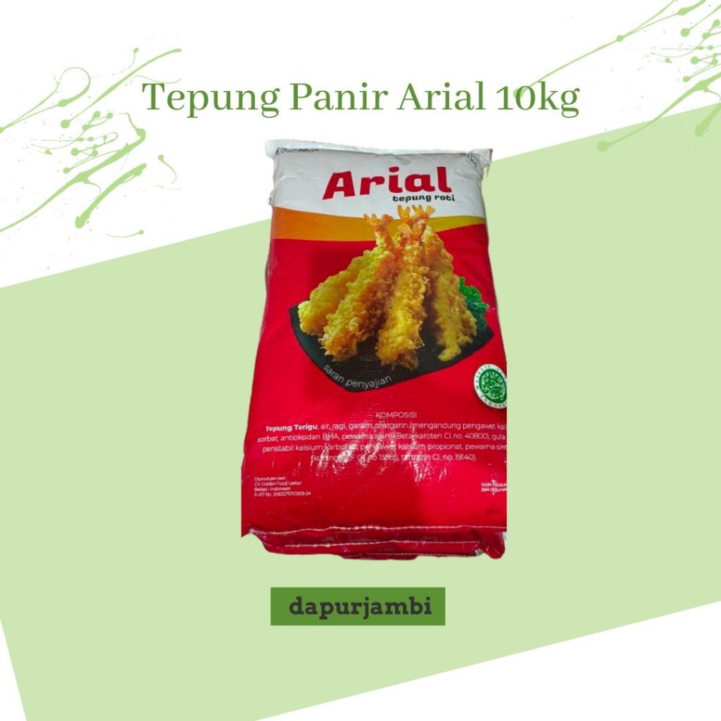 Jual Tepung Panir Arial Berat 10kg | Shopee Indonesia