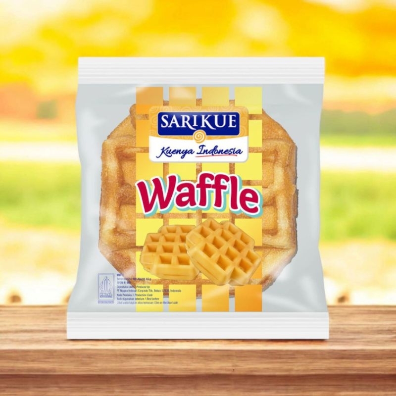 Jual SARI ROTI Sari Kue waffle original makanan cemilan lembut empuk ...