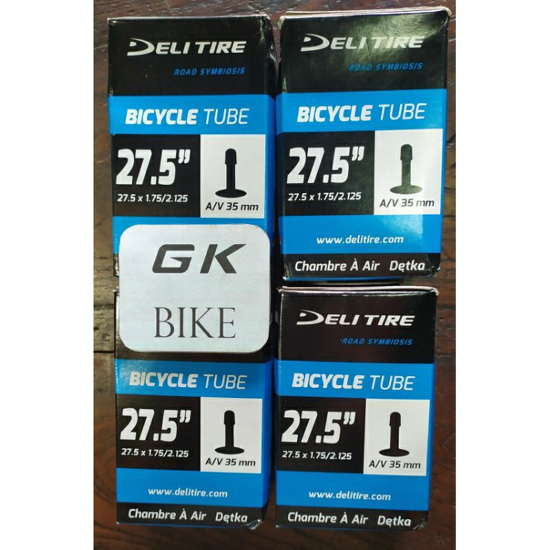 Jual Ban Dalam Sepeda 27.5 x 1.75/2.125 SWALLOW Deli Tire AV Pentil Motor | Shopee Indonesia