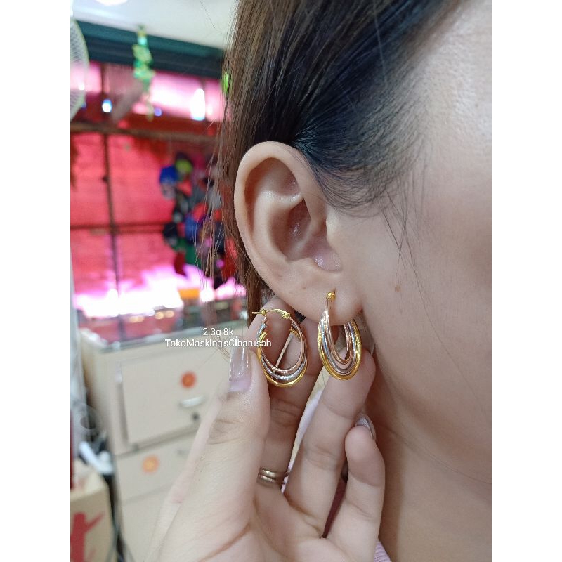 Jual anting & giwang Tokomas King's Cibarusah | Shopee Indonesia
